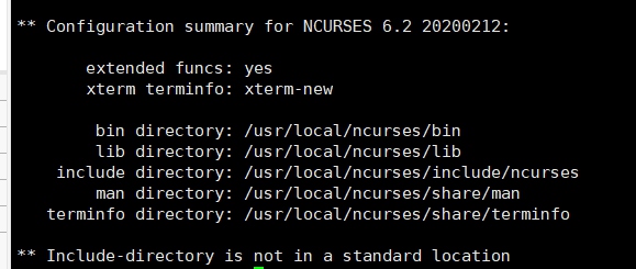 linux下安装ncurses6.2-CSDN博客
