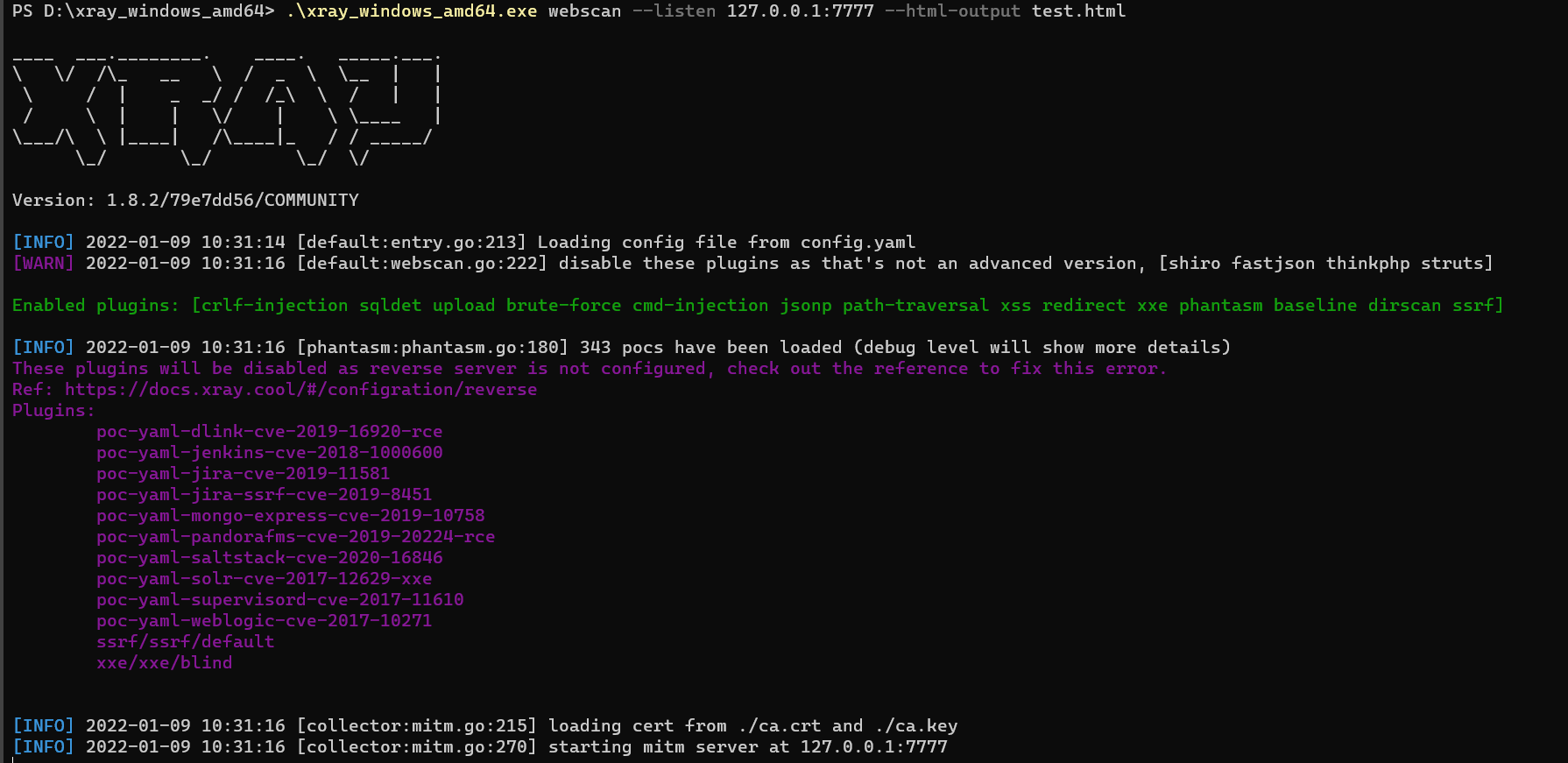 Xray和AWVS联动实现主动扫描_awvs xray-CSDN博客