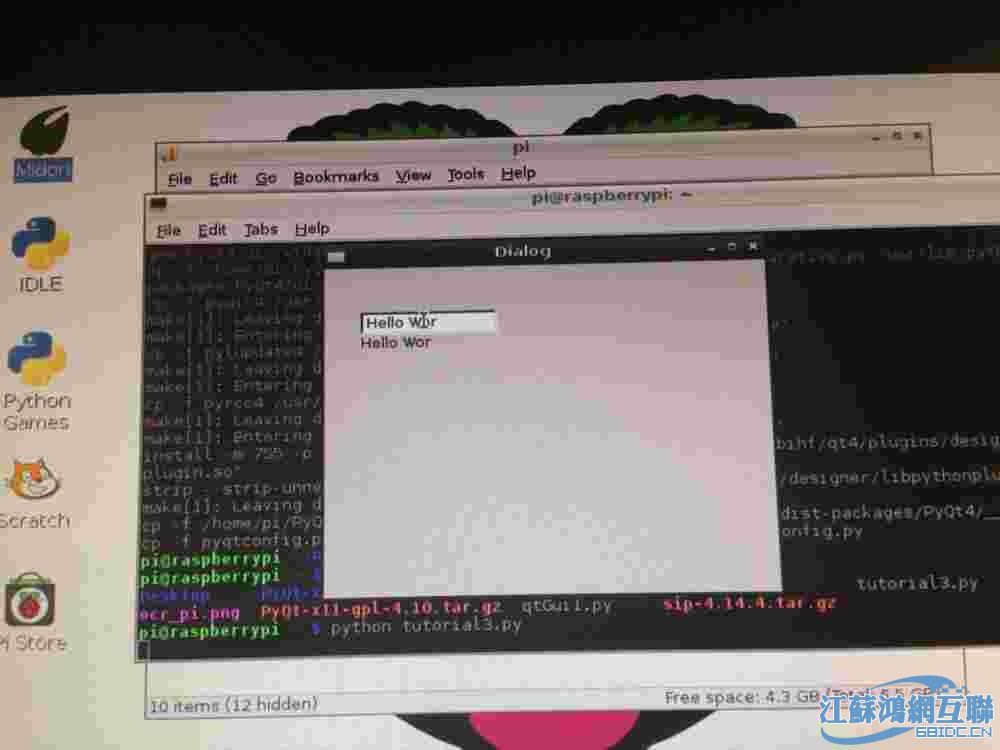 树莓派的pythongui编程_树莓派(Raspberry PI)上的Python GUI实现（学习+总结）-CSDN博客