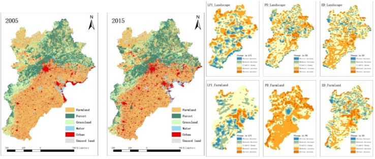 基于Fragstats的土地利用景观格局分析_基于fragstats的日喀则市土地利用景观格局分析-CSDN博客