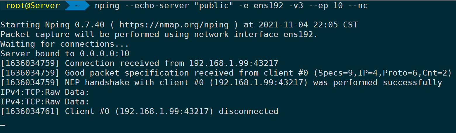 网络探测的中流砥柱-Nping使用_nping语法-CSDN博客