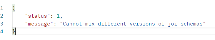 【报错】Cannot mix different versions of joi schemas(Postman)-CSDN博客