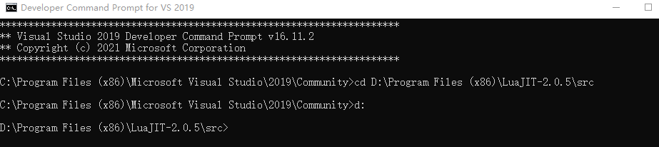 Window平台编译luaJIT_luajit.exe-CSDN博客