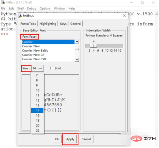 Python37怎么设置字体大小python字体大小如何设置 Csdn博客