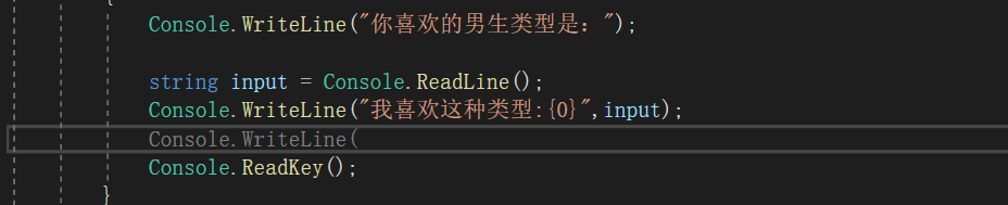 C# 学习的第二天_c# readline-CSDN博客
