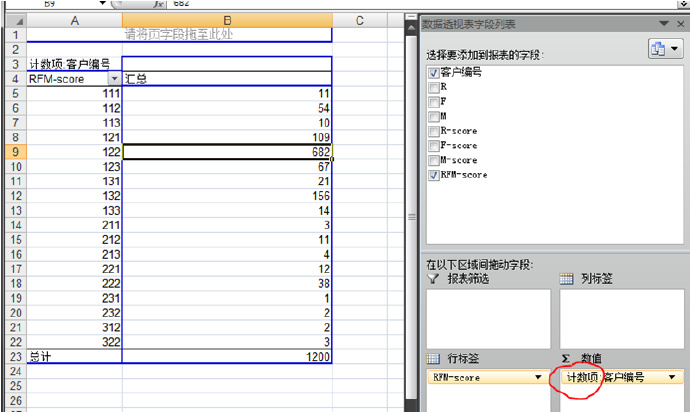 如何用EXCEL实现RFM模型分析_如何用excel制作rfm模型-CSDN博客