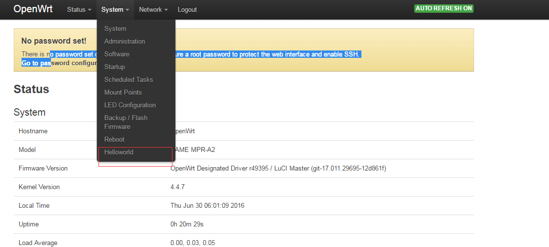 OpenWRT(十一)LuCi开发（一）_openwrt-luci 开发介绍(一)-CSDN博客