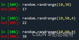 【python】之random模块，随机数发生器！-CSDN博客