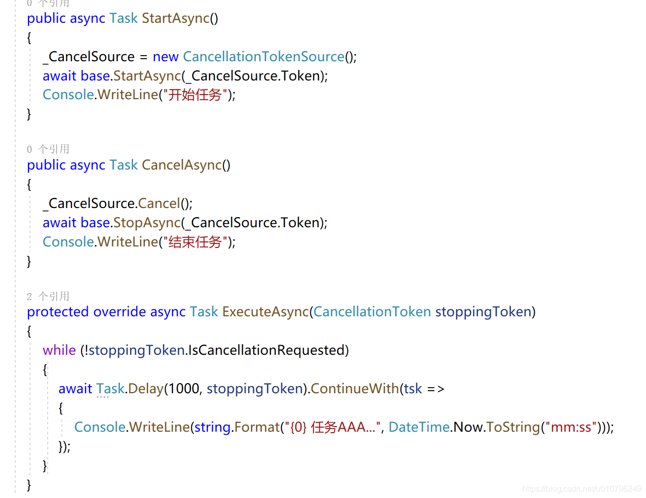 .Net Core后台任务启停（BackgroundService）_netcore backgroundservice-CSDN博客