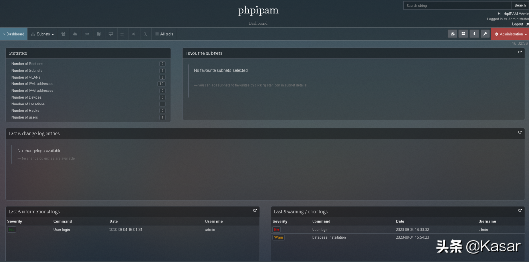 IPAM 开源IP地址管理系统部署-CSDN博客