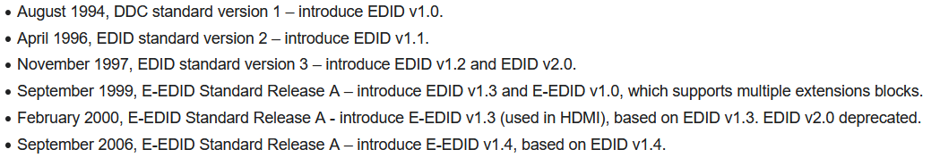 【HDMI原理】HDMI之EDID信息解读_hdmi edid-CSDN博客