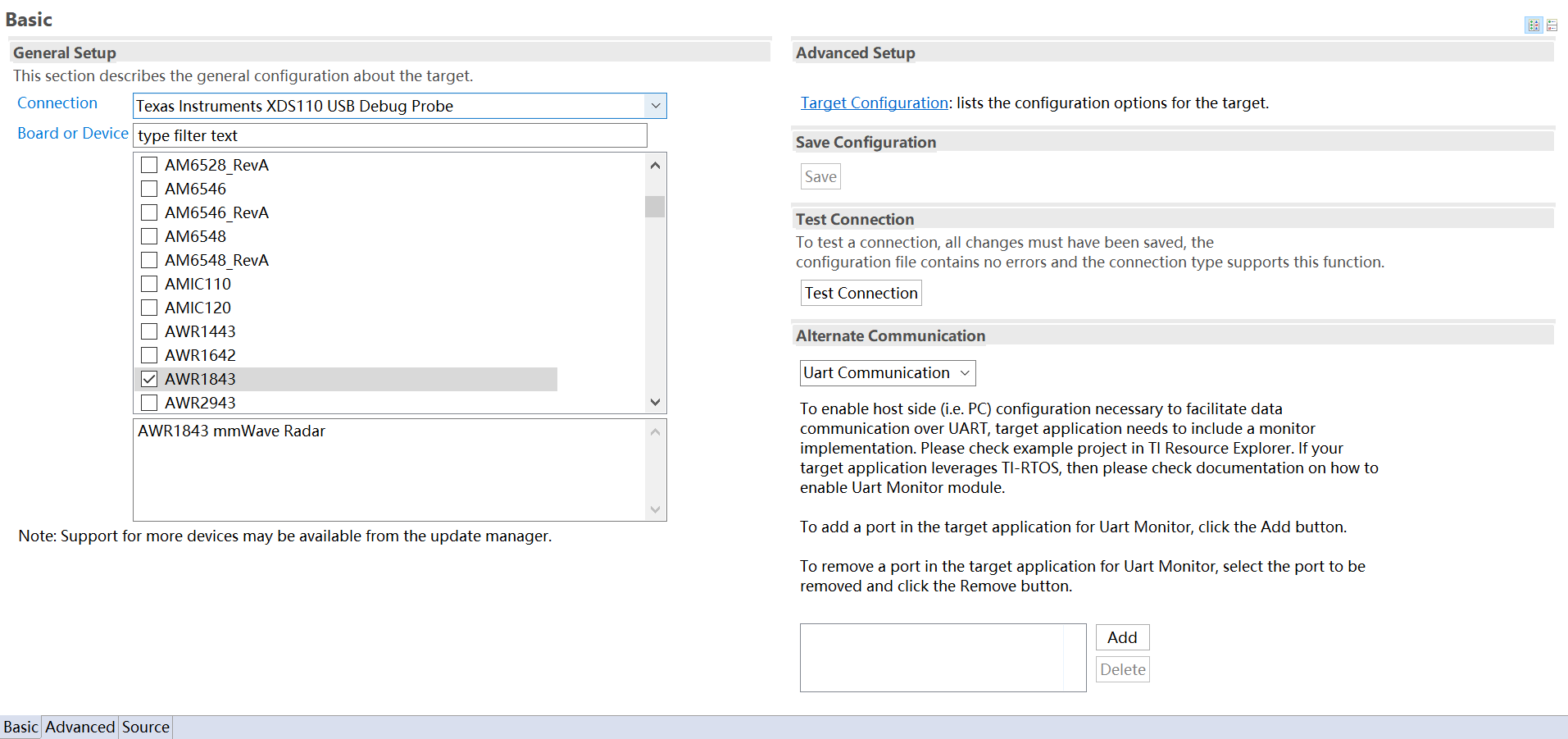 使用CCS调试AWR1843代码_ccs代码-CSDN博客