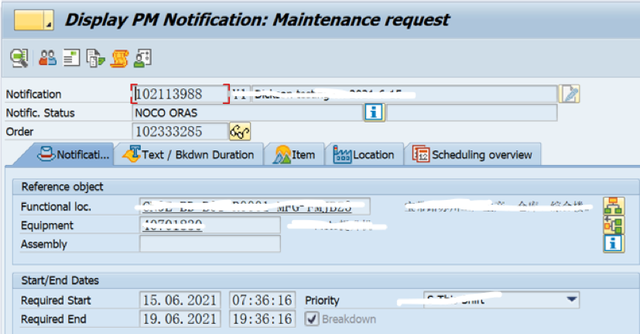 SAP PM 初级系列15 - IW33事务代码界面里查看维修工单对应的维修通知单的几个方法_sap任务清单里的维修手册-CSDN博客
