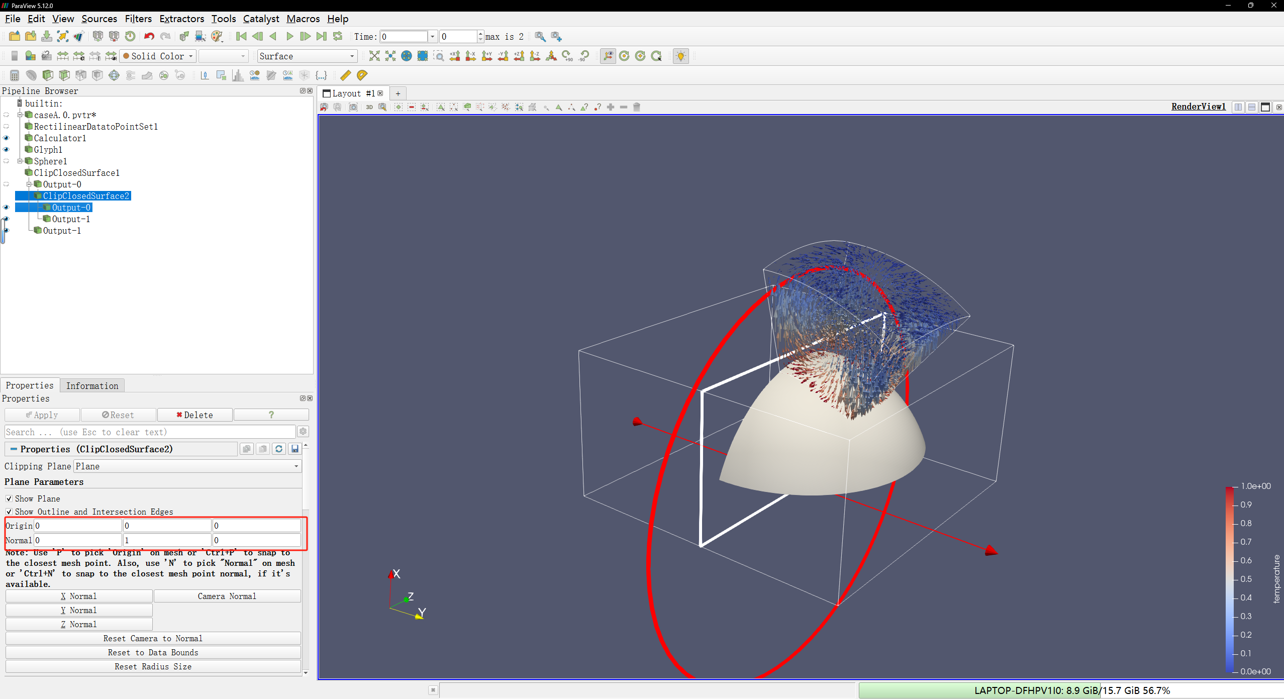 Paraview可视化CItcomCU输出结果_paraview vtr-CSDN博客