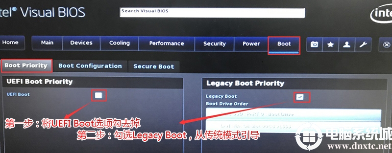 计算机主板 安装系统,Intel NUC迷你电脑安装win7 BIOS设置（适用英特尔主板）-CSDN博客