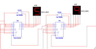 数字逻辑大作业----数字时钟_74ls161实现10进制线路图-CSDN博客