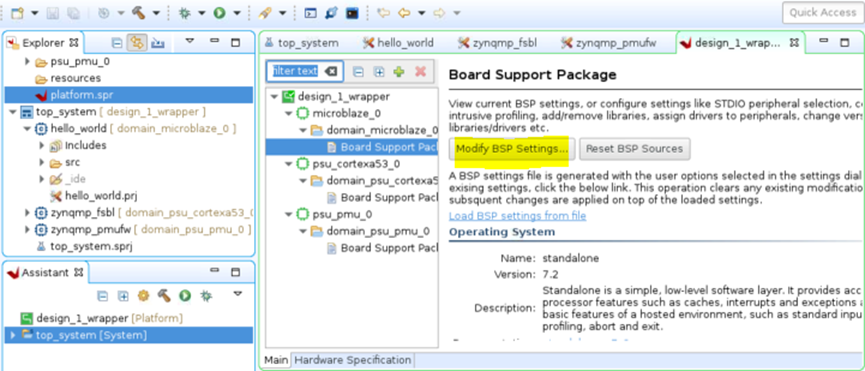 【Vivado那些事儿】在Vitis中通过 PSU DDR 执行 MicroBlaze 应用-CSDN博客
