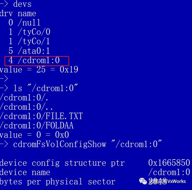 VxWorks file system and its format command use - Programmer Sought