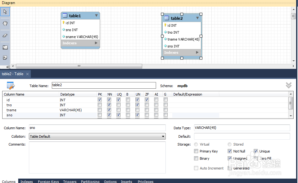 如何利用mysql Workbench创建model Eer 图mysql Eer Diagram Csdn博客
