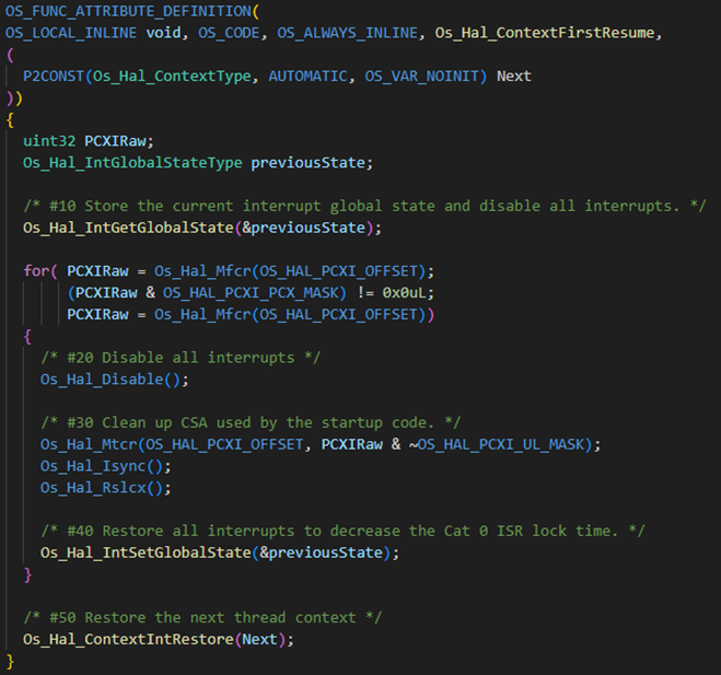 MICROSAR OS：第一个task是如何执行起来的？_microsar classic os-CSDN博客