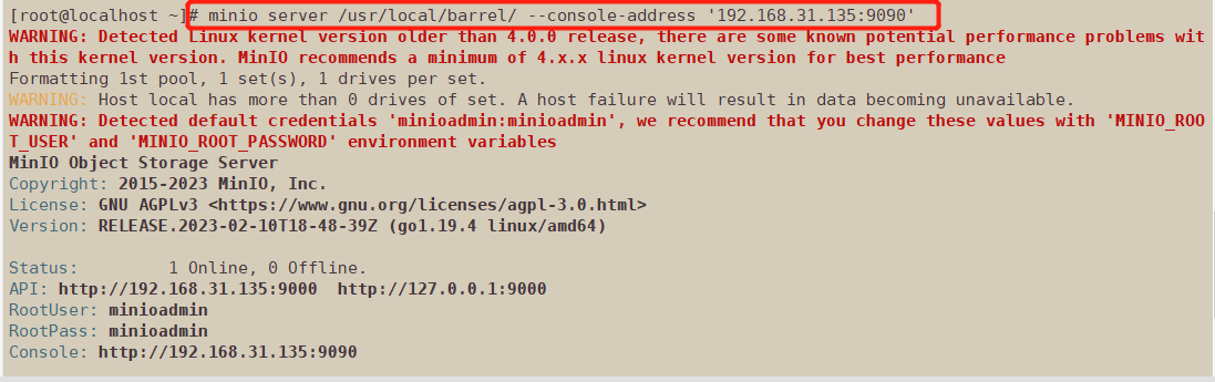 Minio快速入门(Linux)_minio创建文件夹-CSDN博客