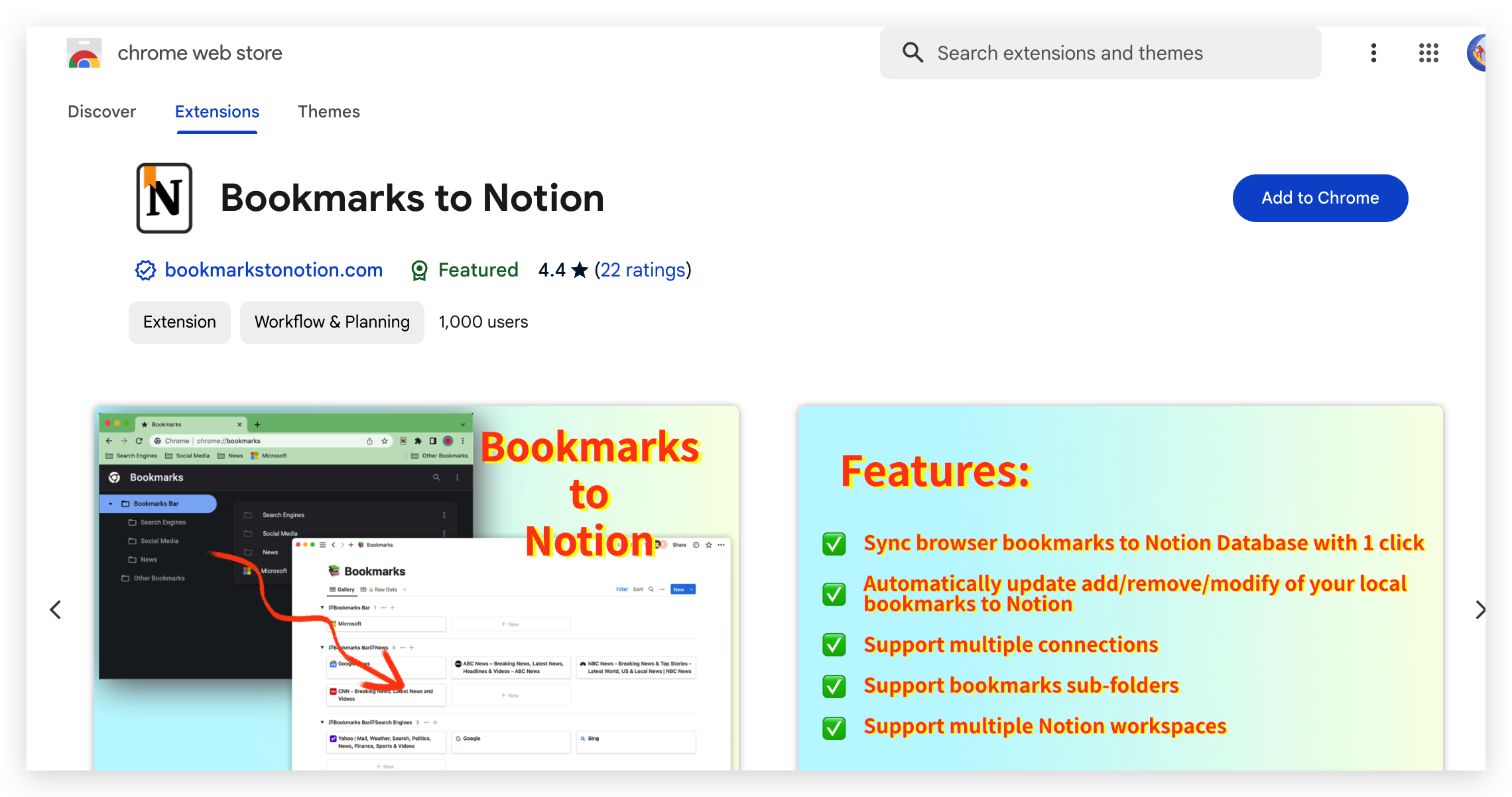 告别浏览器书签混乱：5分钟教你如何高效同步到 Notion_notion同步谷歌书签-CSDN博客