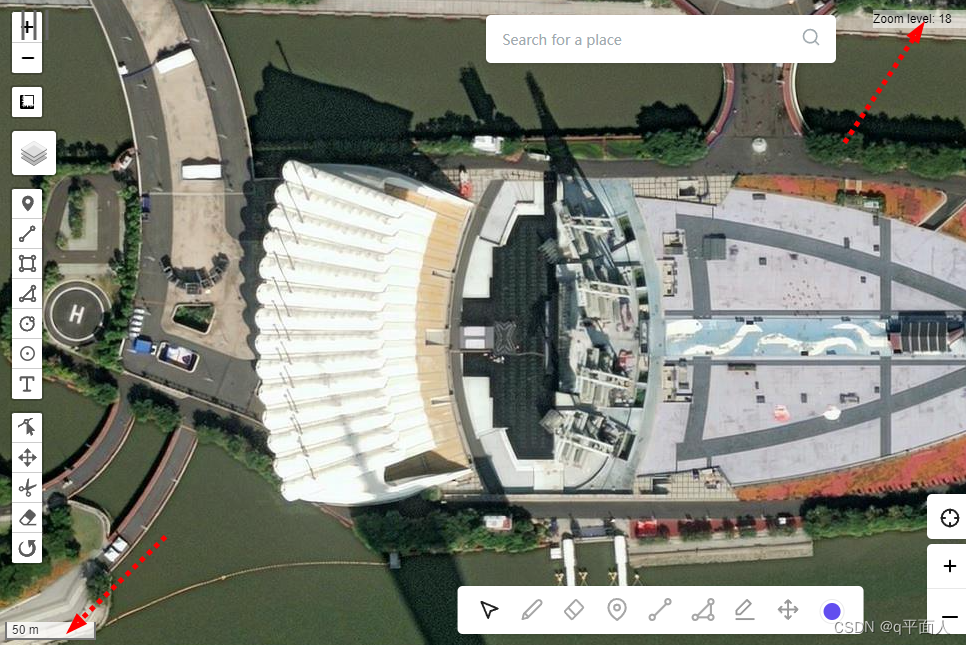 leaflet在前端显示地图缩放比例尺和级别_leaflet 比例尺-CSDN博客