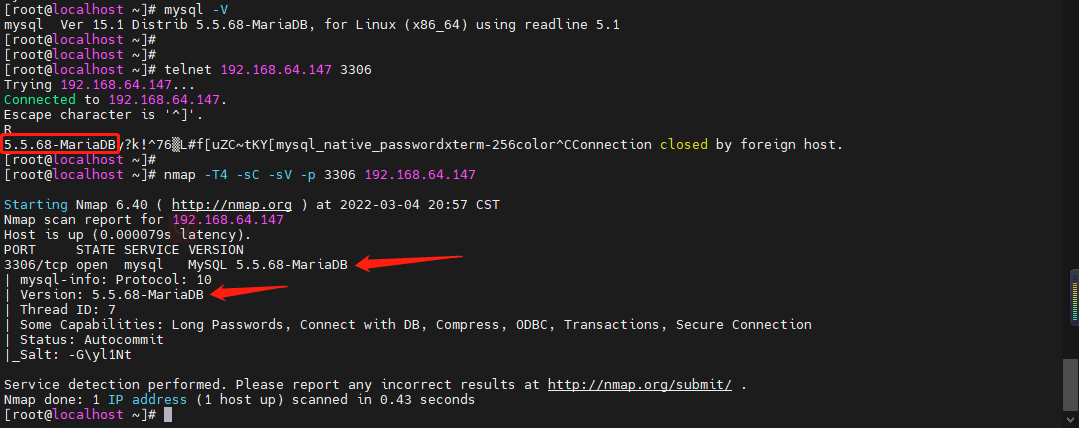 隐藏MySQL/MariaDB真实版本信息_tidb server版本泄露-CSDN博客