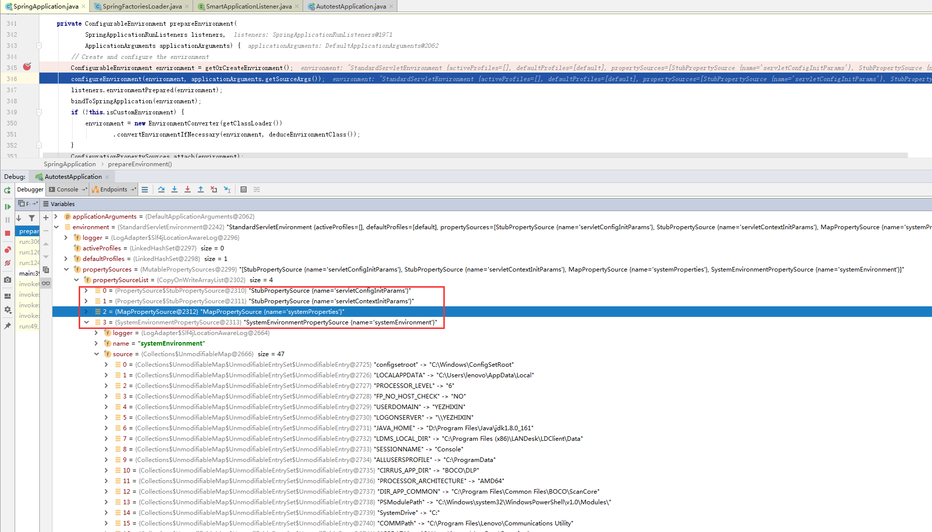 springboot 2.x源码笔记- 配置文件加载 ConfigFileApplicationListener_configfileapplicationlistener [org ...