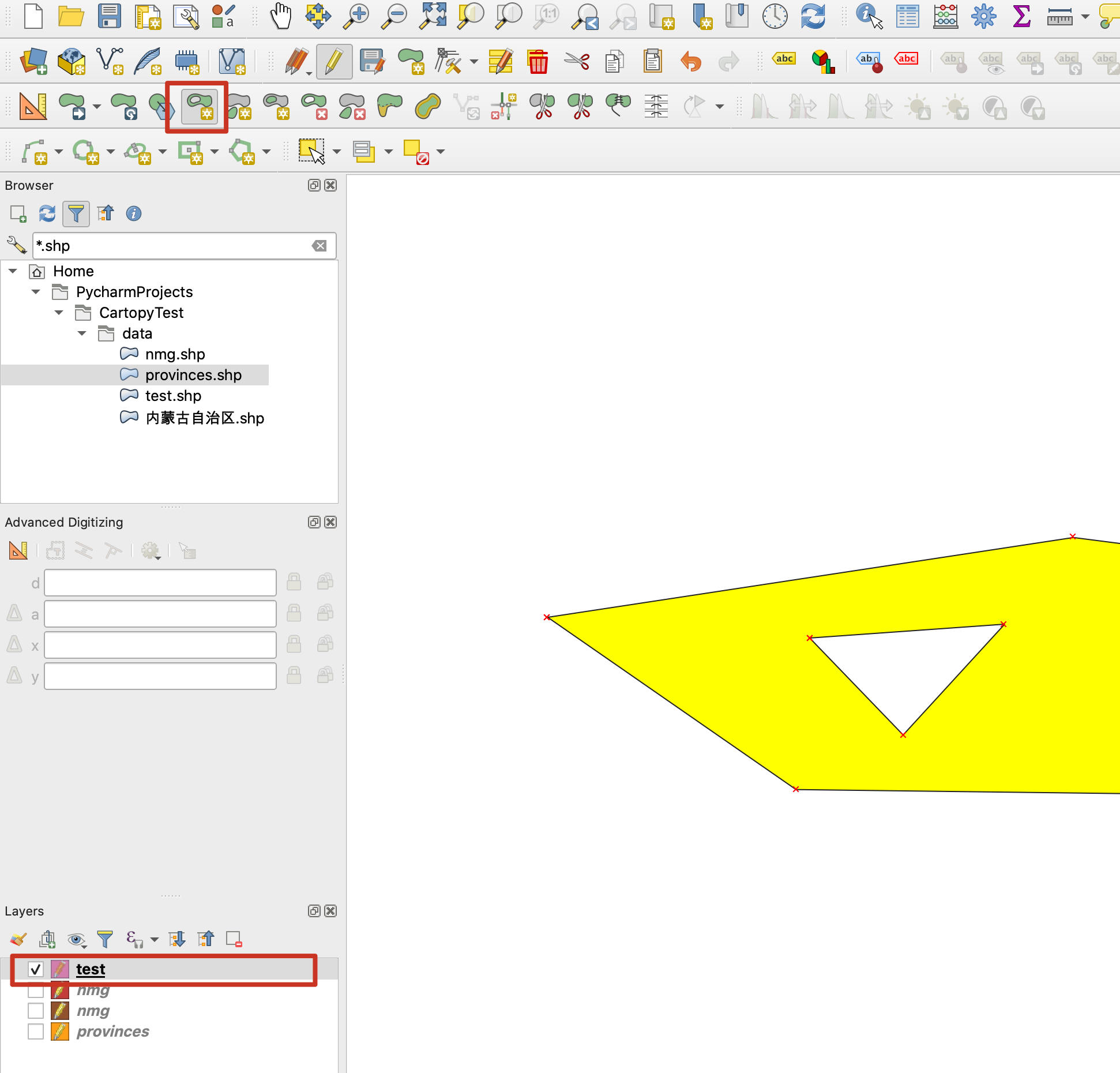 通过手动修改GeoJson文件，实现省级镂空Feature制作_如何修改 geojsonlayer.js 文件-CSDN博客