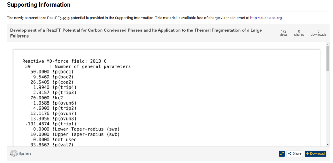 【LAMMPS系列】如何获取适合目标系统的反应力场ReaxFF_lammps力场_大白数值仿真工作室的博客-CSDN博客