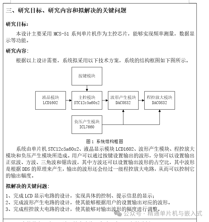 【毕业设计023】 基于stm32单片机的信号发生器设计(原理图、源代码、pcb、开题报告、论文等)基于stm32的信号发生器工作原理 Csdn博客