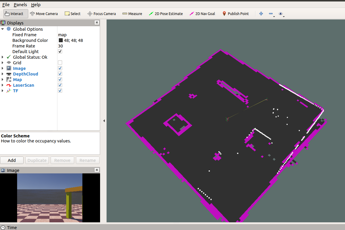 Webots小车与Gampping建图仿真与ORB3算法实践_webots实践项目-CSDN博客
