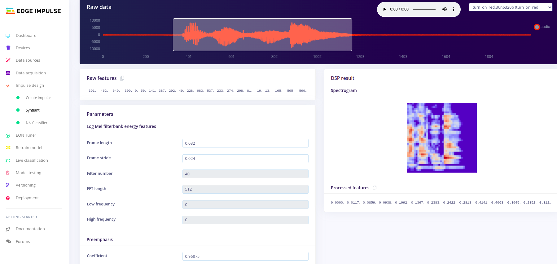 Syntiant TinyML 开发板 + Edge Impulse 机器学习实现语音识别_syntiant tiny ml board-CSDN博客