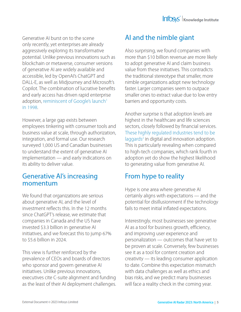 AI专题：2023北美生成式AI雷达报告_生成式ai报告 2023-CSDN博客