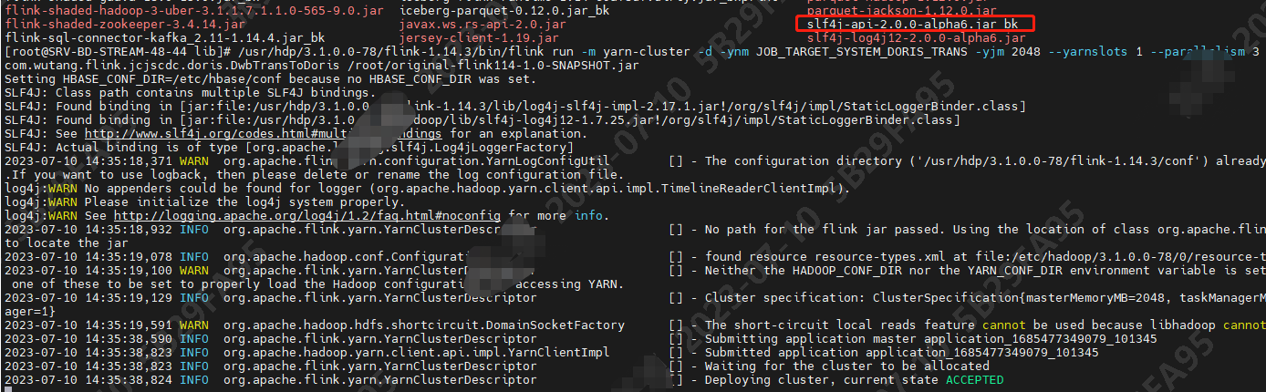 Doris 集成Flink on Yarn 日志异常记录_yarn日志接入doris-CSDN博客