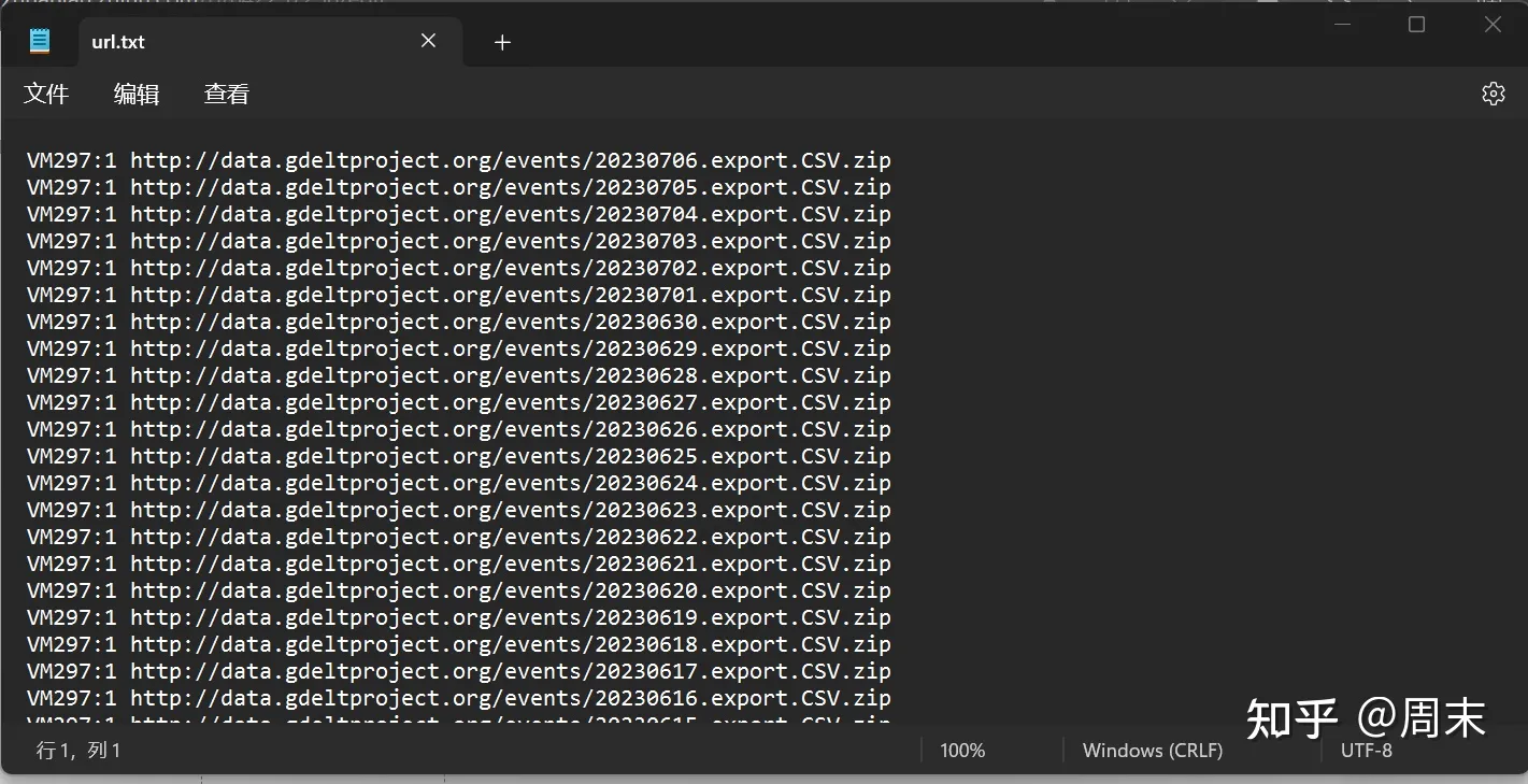 Win 11系统使用Wget批量下载GDELT原始数据_wget.exe下载-CSDN博客