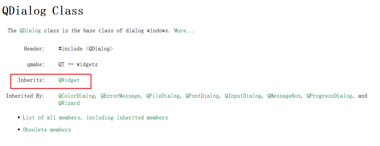 Qt对话框类QDialog学习_qdialog(parent)-CSDN博客