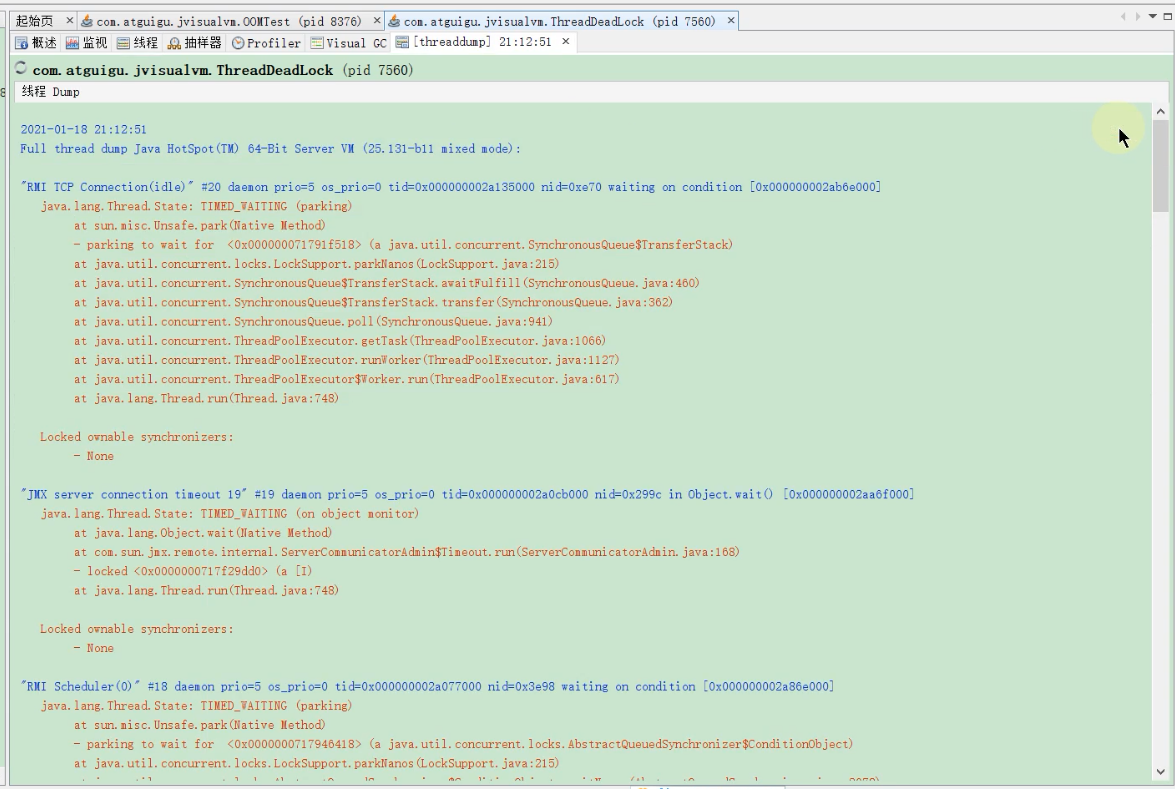 JVM监控及诊断工具之Visual VM_jvm visualvm_张俊杰1994的博客-CSDN博客