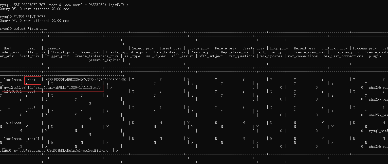mysql 密码sha256_MySQL5.6启用sha256_password插件_强子日志的博客-CSDN博客
