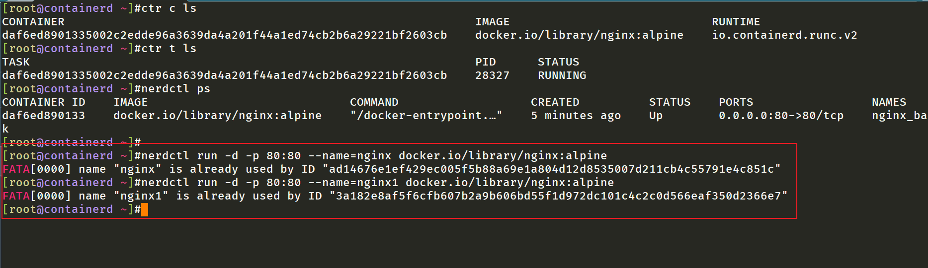 Containerd高级命令行工具nerdctl安装及使用-CSDN博客