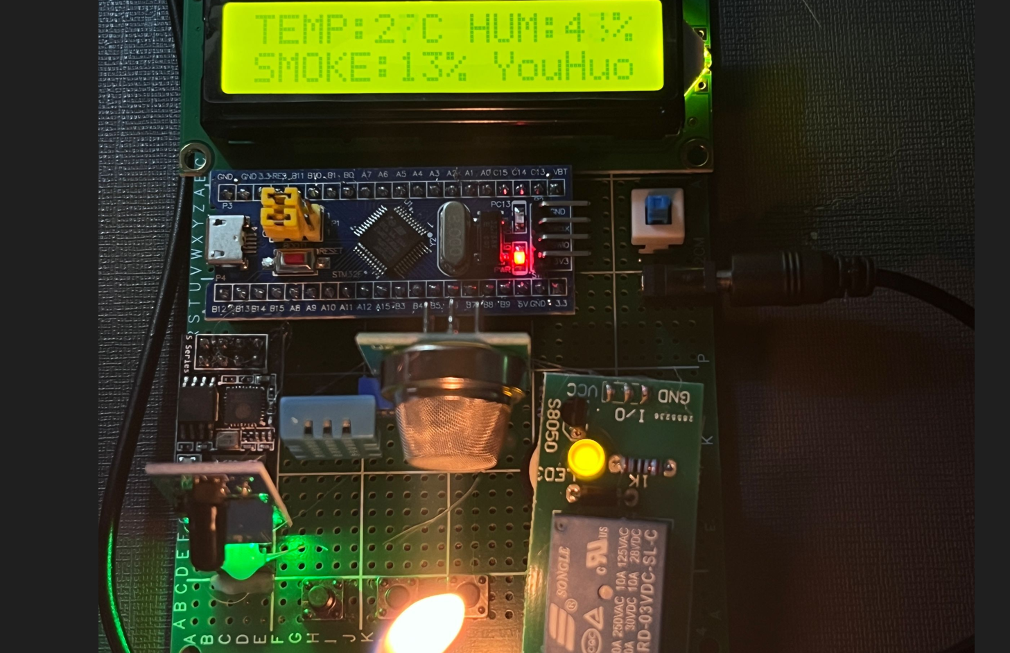 基于STM32+华为云IOT设计的火灾感知系统（168）_stm32 iot-CSDN博客