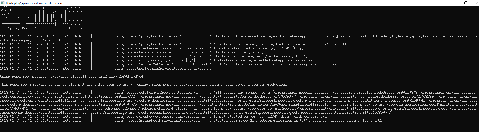 SpringBoot3 Graalvm Native-Image尝鲜_Zyp168168的博客-CSDN博客
