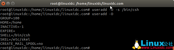 linux怎么创建邮件用户名和密码,Linux useradd命令添加新用户图文详解-CSDN博客