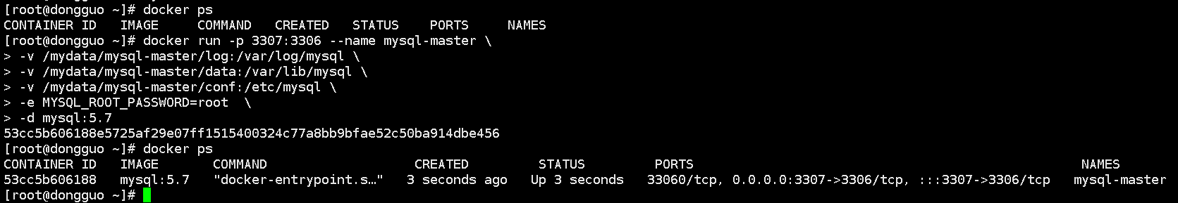 Docker安装mysql主从 Csdn博客