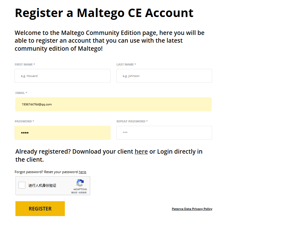 kali之maltego注册_maltego官网注册-CSDN博客