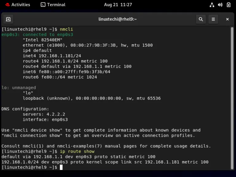 如何在RHEL 9 系统上设置静态ip地址？_redhat9配置ip地址-CSDN博客