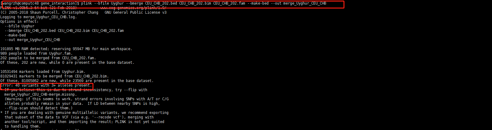 plink_合并多个bed文件常见问题_plink 合并bed-CSDN博客