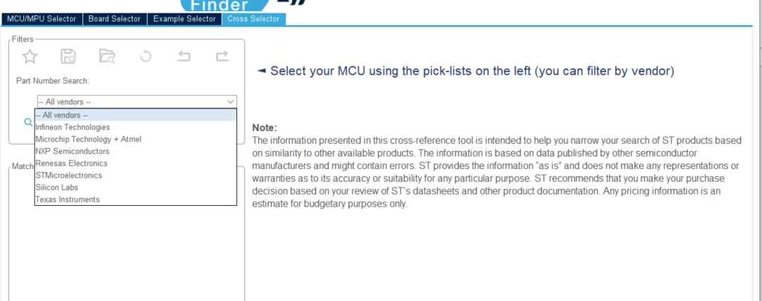 ST MCU Finder：MCU/MPU选型神器-CSDN博客